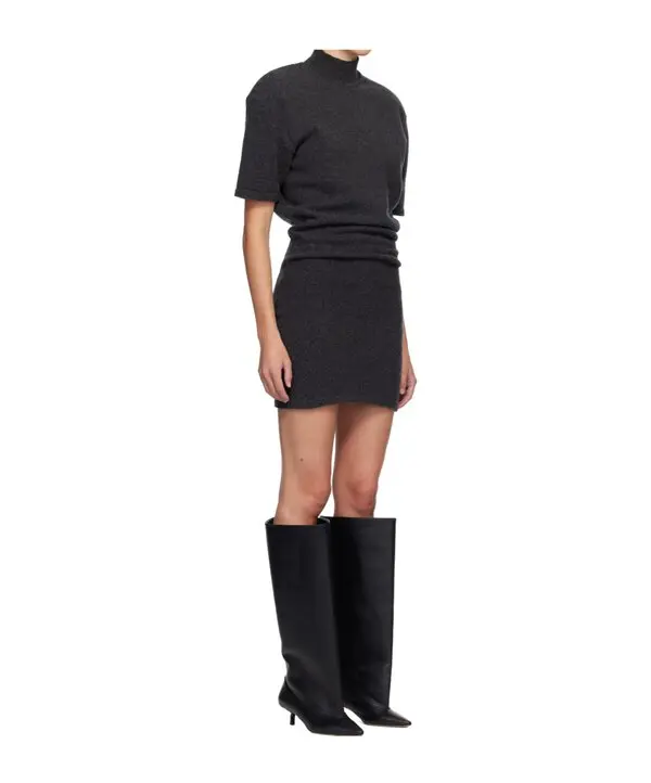 Jacquemus High Neck Knitted Dress