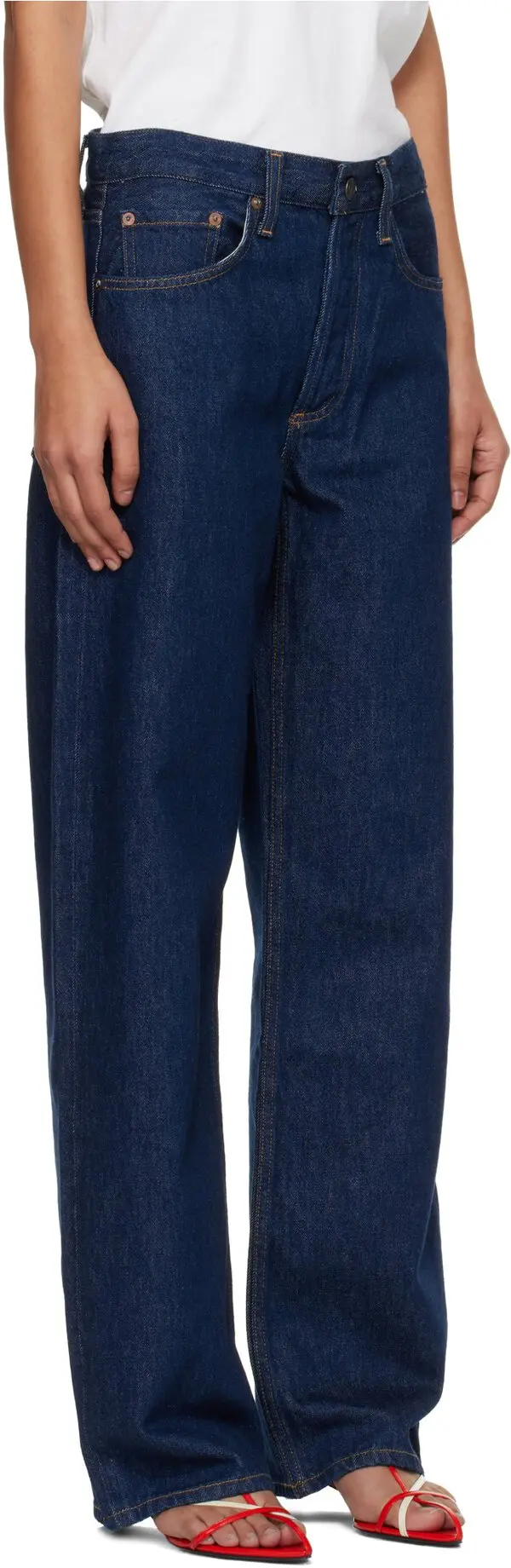 AGOLDE High-waist Wide-leg Jeans