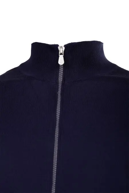 Brunello Cucinelli Zip-up Cardigan - Blue