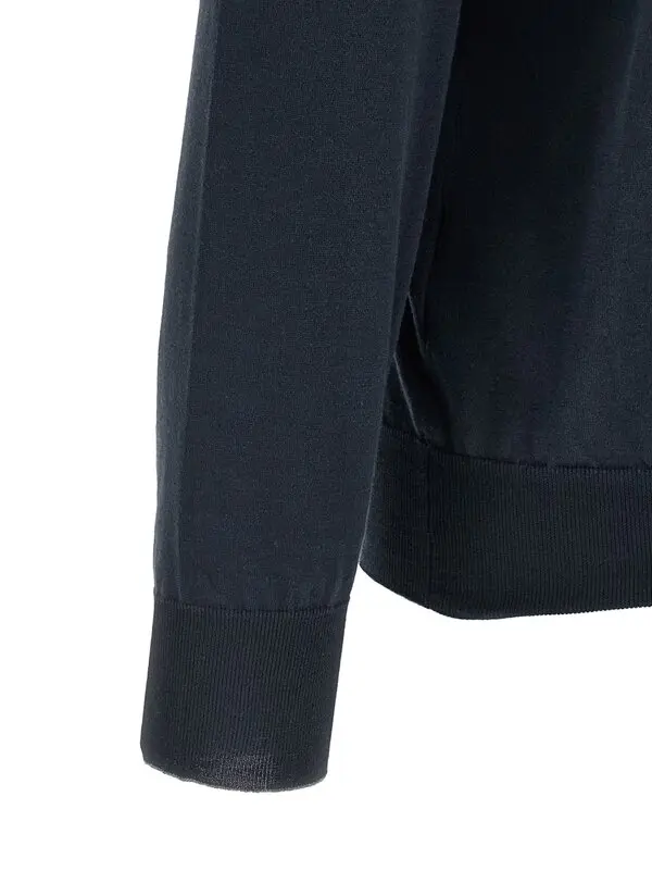 Brunello Cucinelli Zip-up Cardigan - Blue