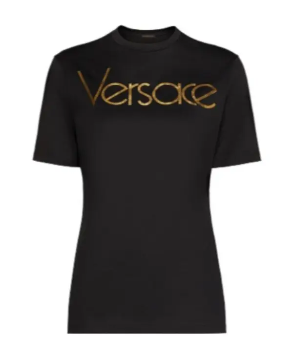 Versace Round Neck Short Sleeve T-shirt