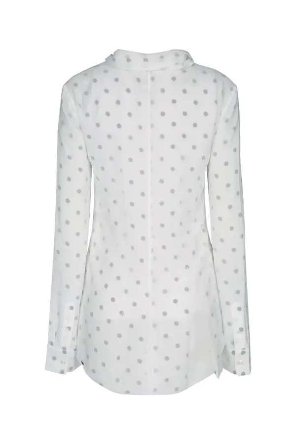 Acne Studios Layered Blouse With Bow Detail - No