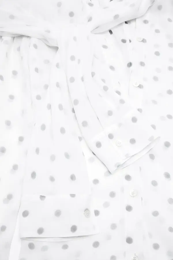 Acne Studios Layered Blouse With Bow Detail - No
