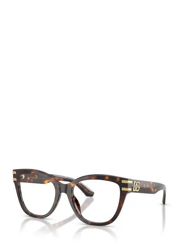Dolce & Gabbana Cat Eye Frame Eyeglasses