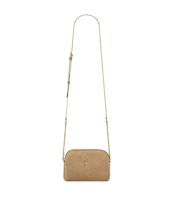 Saint Laurent Gaby Suede Pouch - Jinye