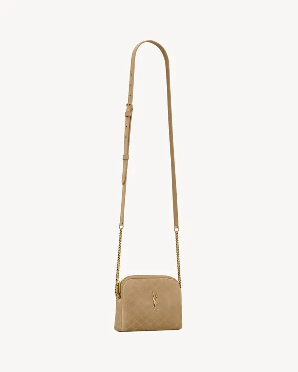 Saint Laurent Gaby Suede Pouch - Jinye