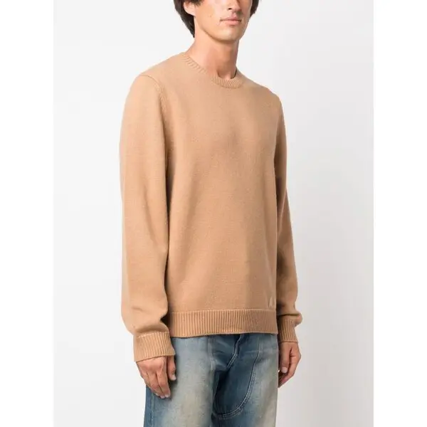 A.p.c. Crewneck Embroidered Jumper - Nude