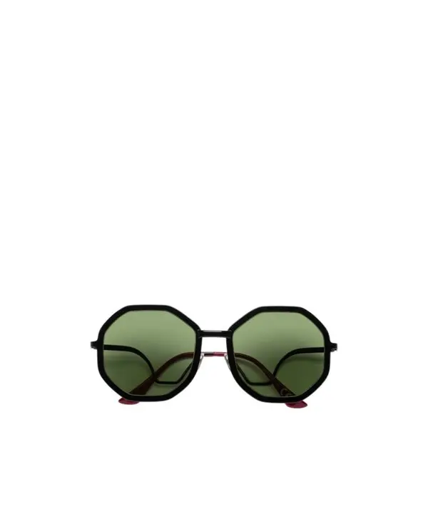 Marni Geometric Frame Sunglasses - Green