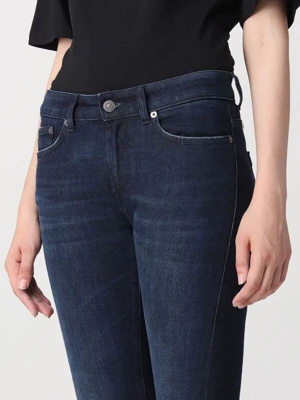 DONDUP Monroe Slim Fit Jeans - Black