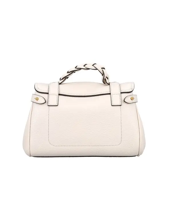 Mulberry Alexa Buckled Mini Crossbody Bag - Nude