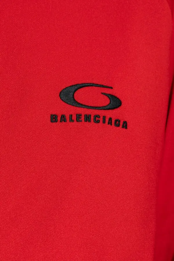 Balenciaga Zip Up Tracksuit Dress With Cut-out Back