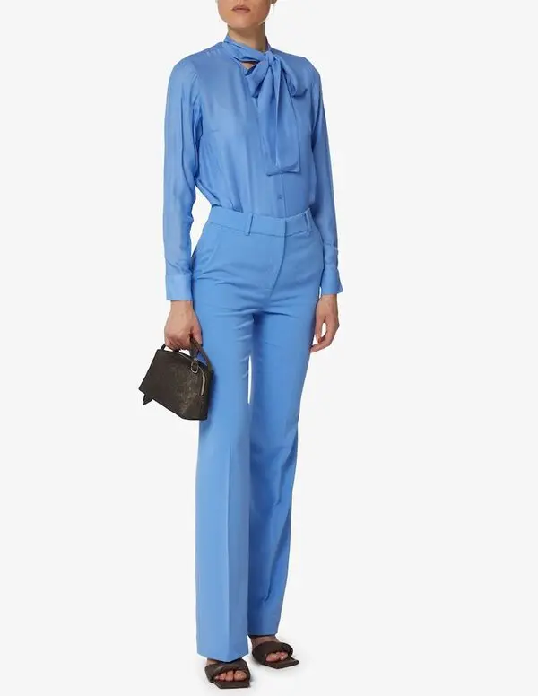 Michael Kors Straight Leg Bootcut Trousers