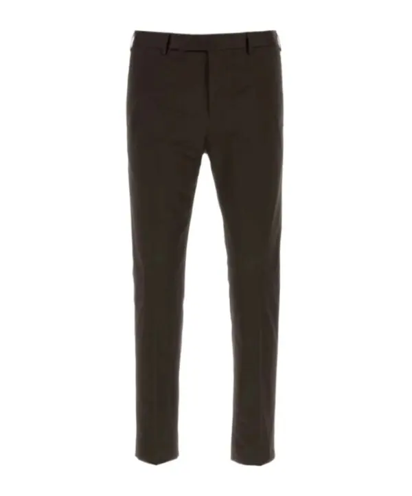 PT TORINO Slim Fit Trousers - Black