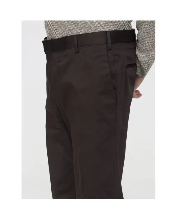 PT TORINO Slim Fit Trousers - Black