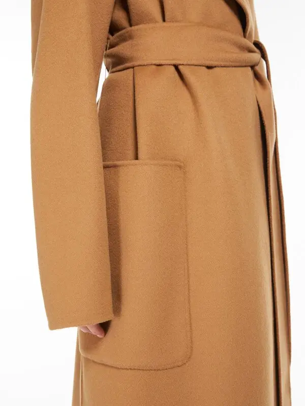 Sportmax Long Sleeved Coat With Belt
