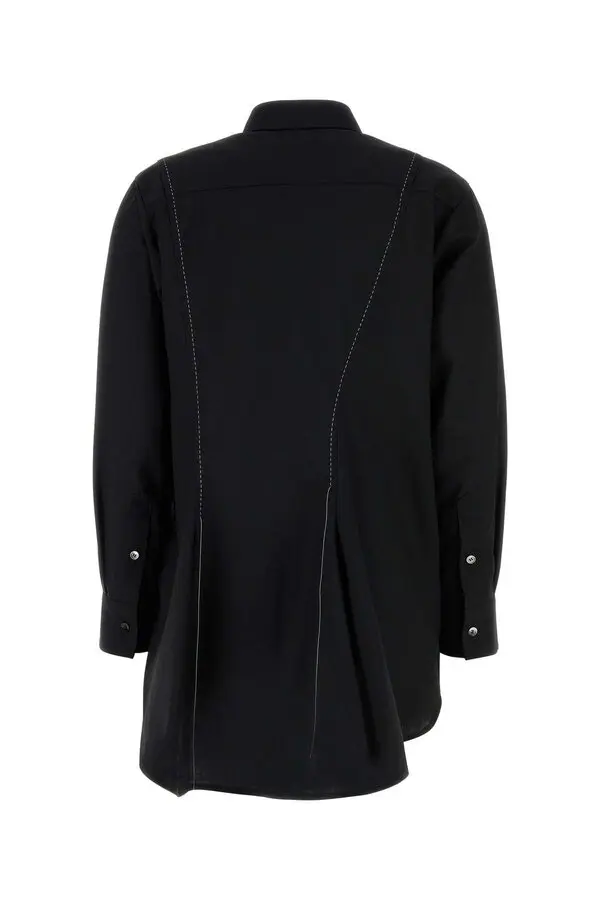 Sacai Curved Hem Suiting Shirt