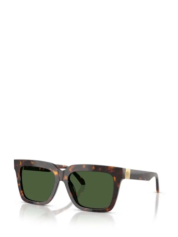 Versace Square Frame Medusa Detail Sunglasses