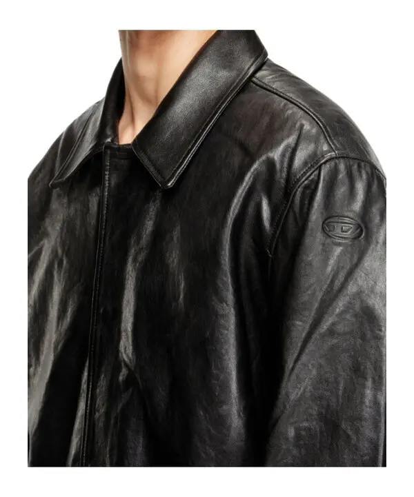 DIESEL® L-jess Leather Jacket