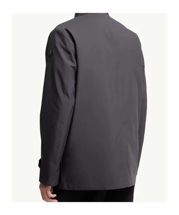 Moncler Brecon Mid-length 3-in-1 Down Shirt Jacket