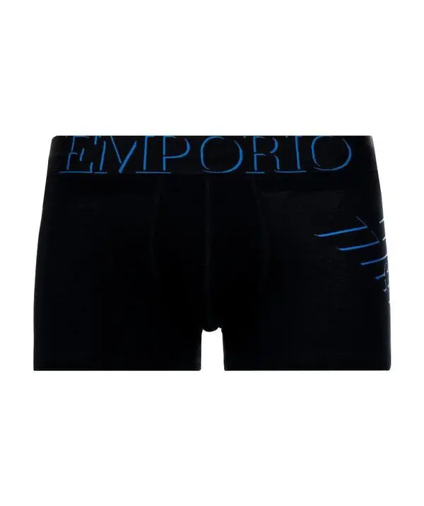 Emporio Armani Logo Panties - Black