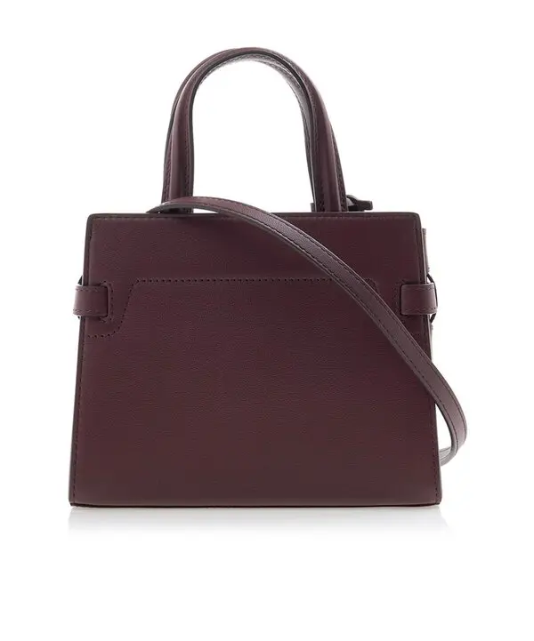 Delvaux Logo Shoulder Bag - Red