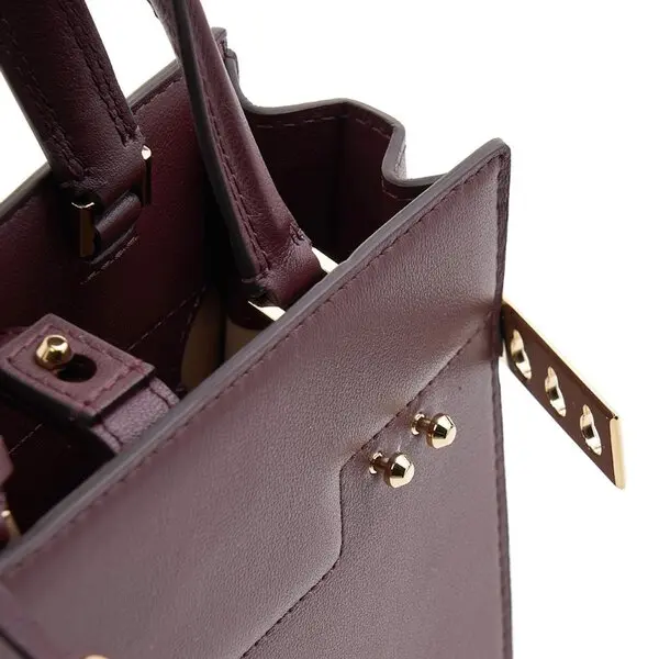 Delvaux Logo Shoulder Bag - Red