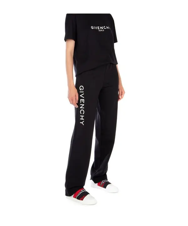 Givenchy High Waisted Logo Trousers