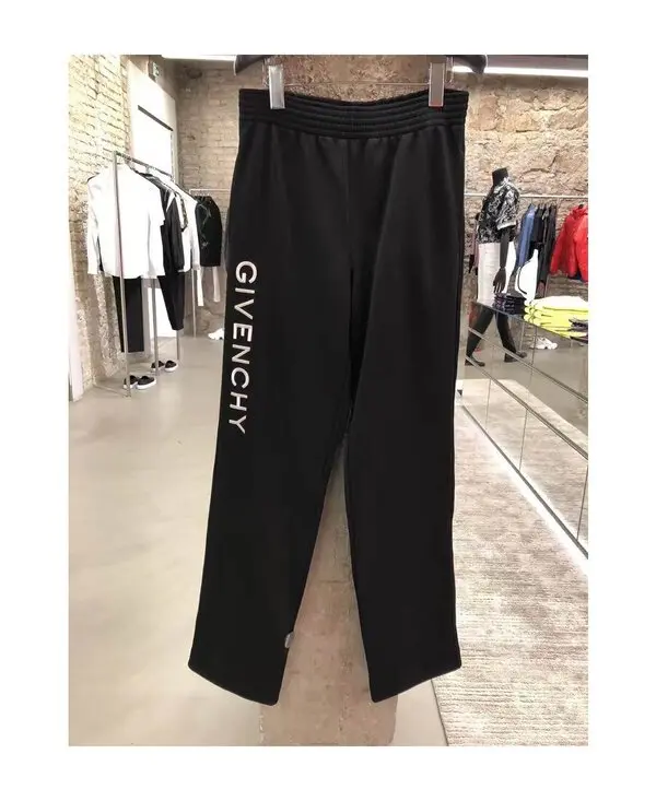 Givenchy High Waisted Logo Trousers