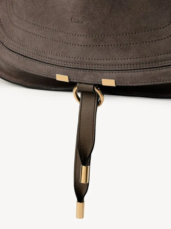 Chloé Marcie Top Handle Tote Bag - Cold Brown