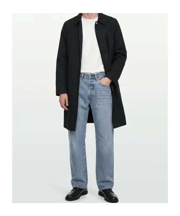 Burberry Long-sleeved Jacket With Notched Lapel
