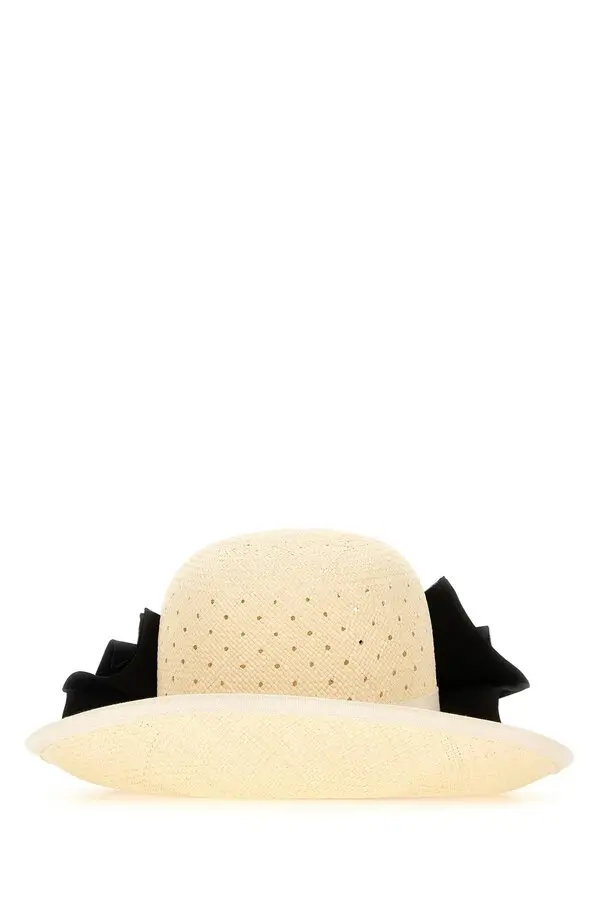 Valentino Garavani Vlogo Straw Sun Hat