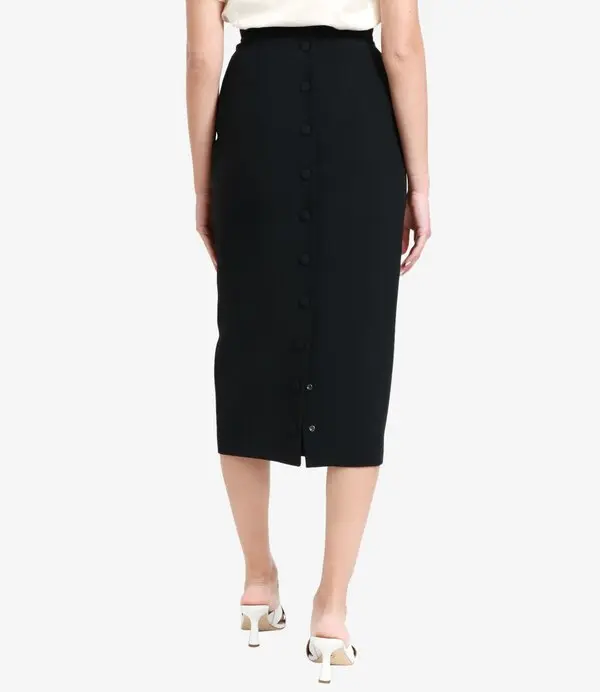 N.21 Midi Skirt With Pleated Front