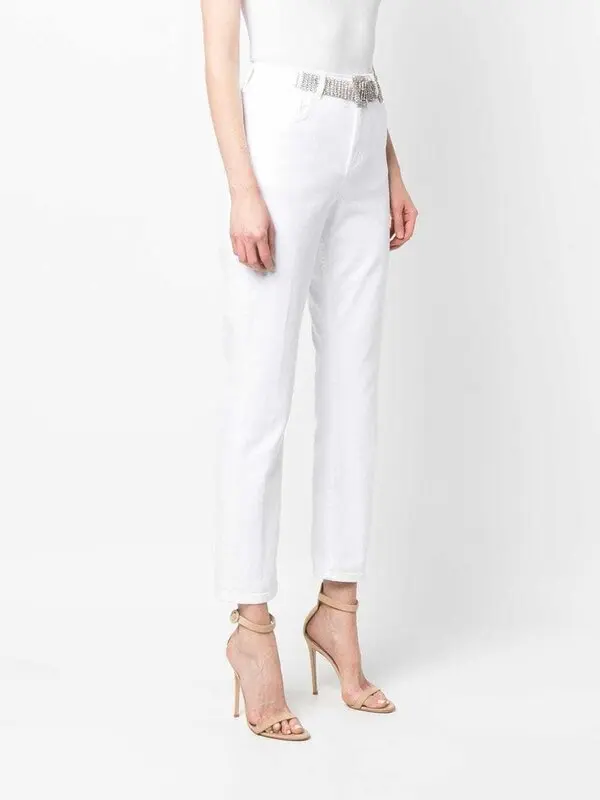 Liu Jo Belted Skinny Jeans