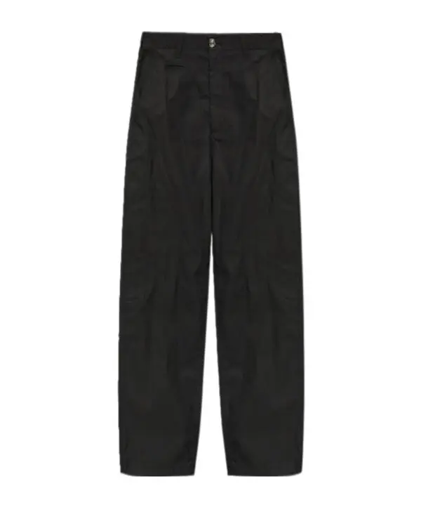 Moschino Straight Leg Cargo Trousers - Black