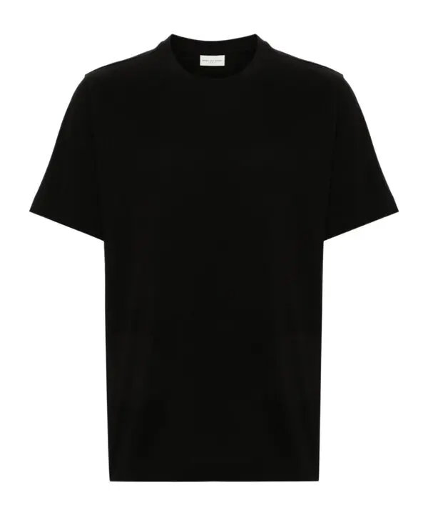 Dries Van Noten Short-sleeved Crewneck T-shirt - Black