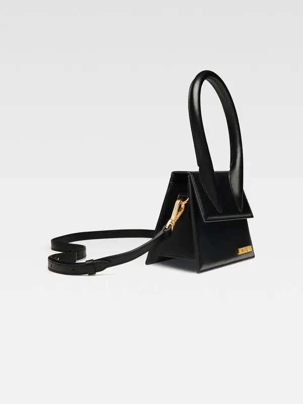 Jacquemus Le Chiquito Foldover Top Tote Bag - Black