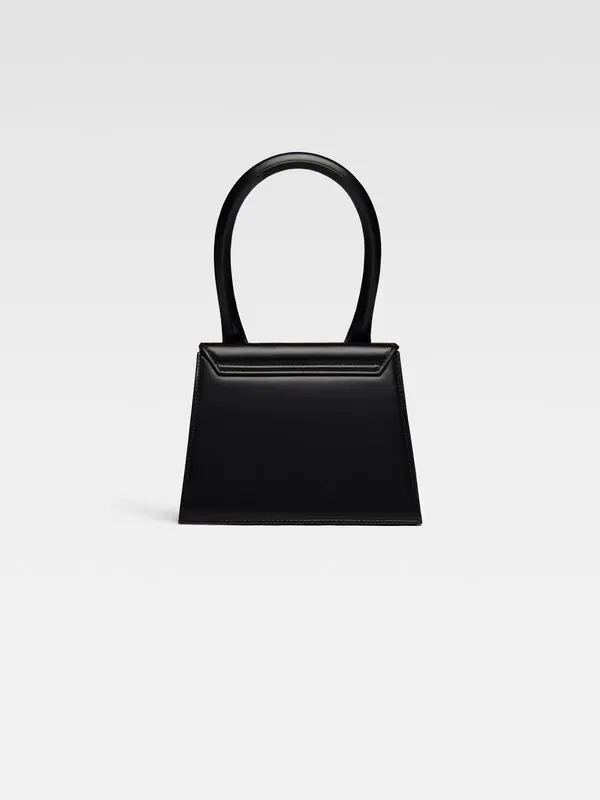 Jacquemus Le Chiquito Foldover Top Tote Bag - Black