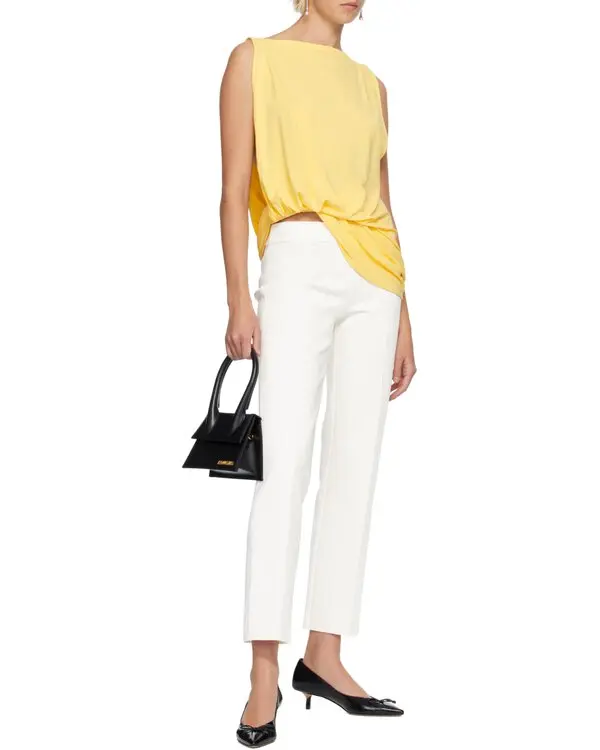 Jacquemus Le Chiquito Foldover Top Tote Bag - Black