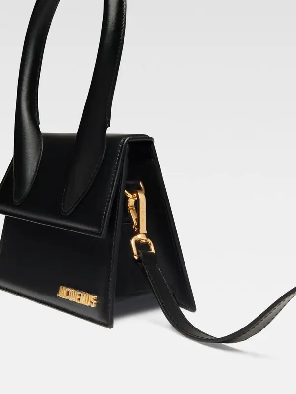 Jacquemus Le Chiquito Foldover Top Tote Bag - Black
