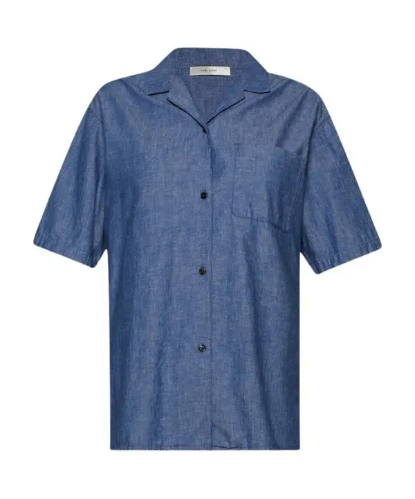 THE ROW Short-sleeved Shirt - Blue