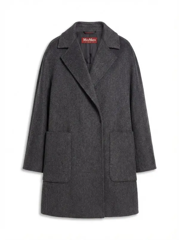 Max Mara Long Sleeved Coat - Black