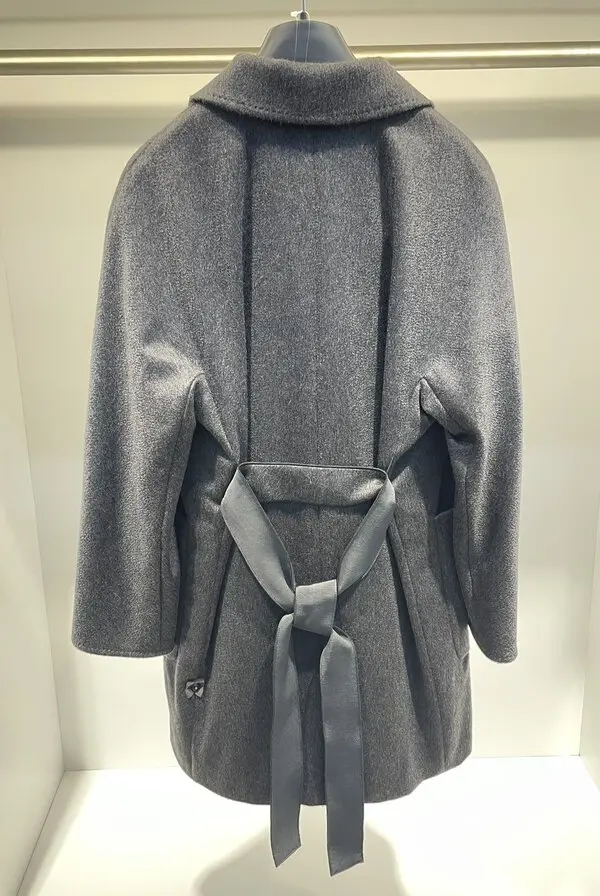 Max Mara Long Sleeved Coat - Black