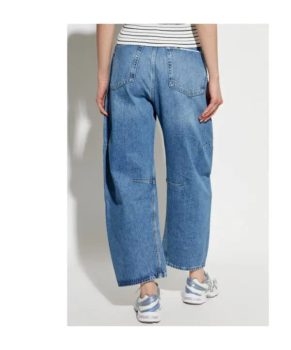 Rag & Bone Charlie High-waist Jeans - Blue