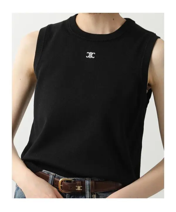 Celine Fine Wool Top - Black