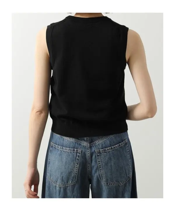 Celine Fine Wool Top - Black