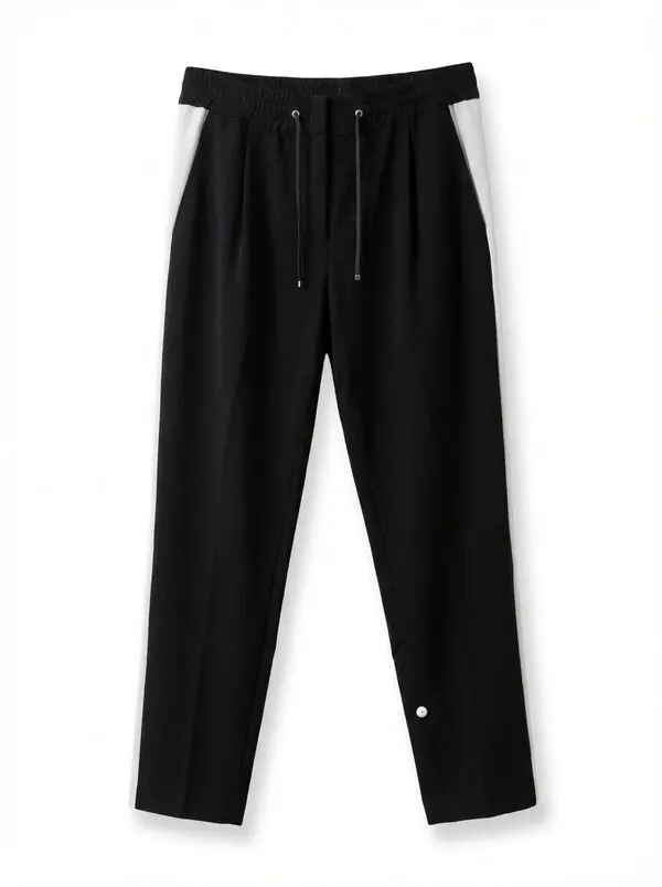 Max Mara Drawstring Pants With Elastic Waist And Pockets