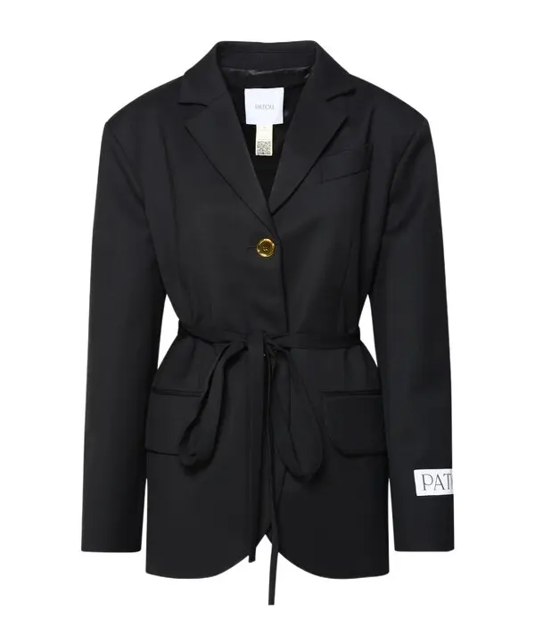 PATOU Long-sleeved Casual Jacket With Gold Buttons