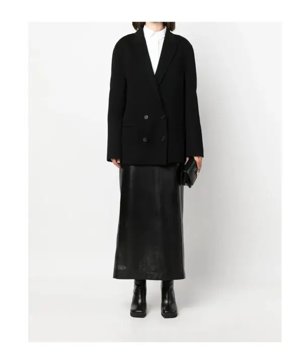 Philosophy Di Lorenzo Serafini Felted Double Breasted Blazer
