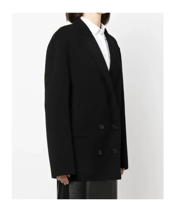 Philosophy Di Lorenzo Serafini Felted Double Breasted Blazer