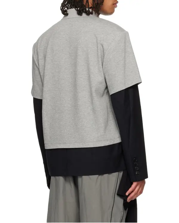 We11Done Double-layer Polo Shirt
